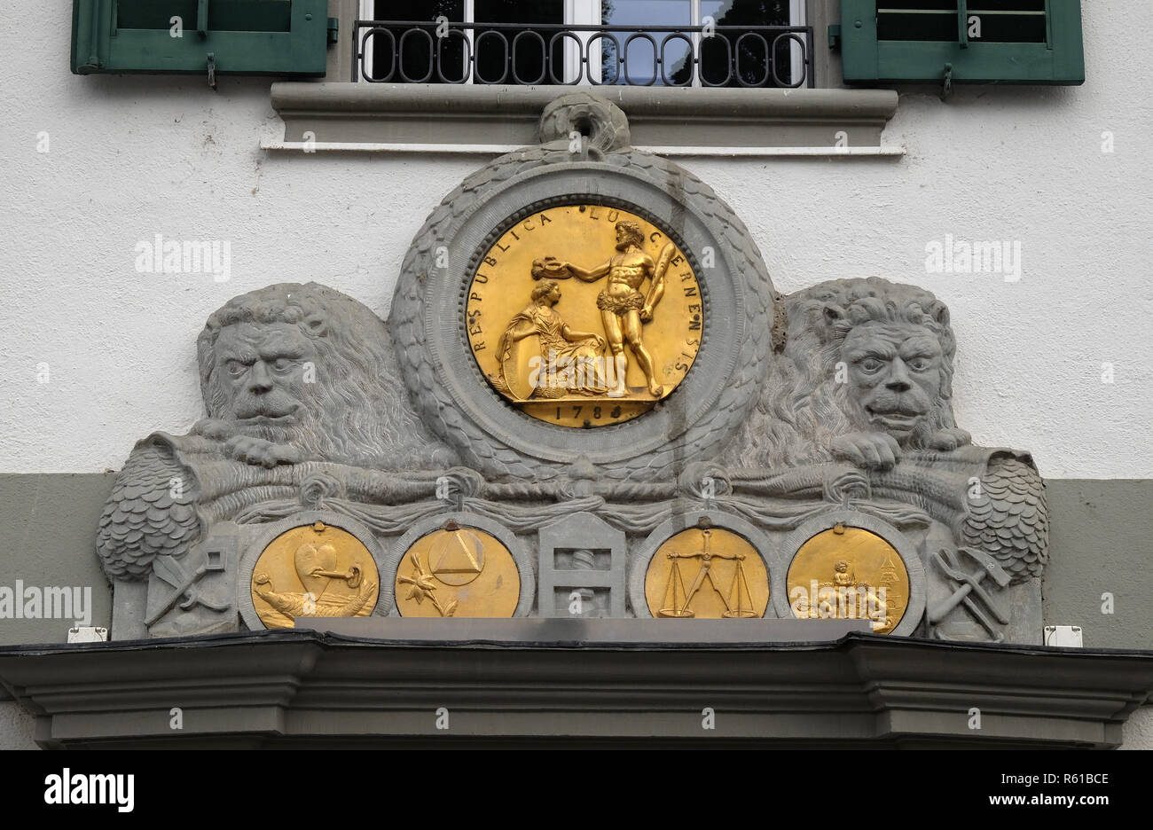 Swiss emblems hi-res stock photography and images - Alamy