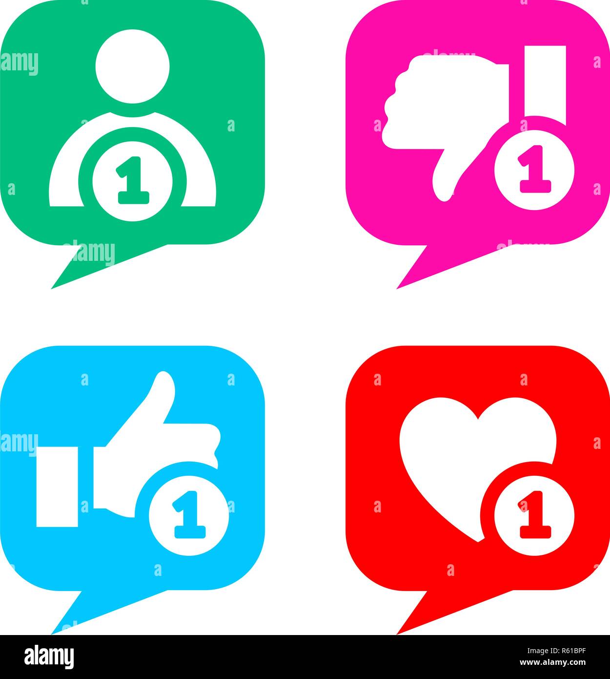 Simple buttons user feedback hi-res stock photography and images - Alamy