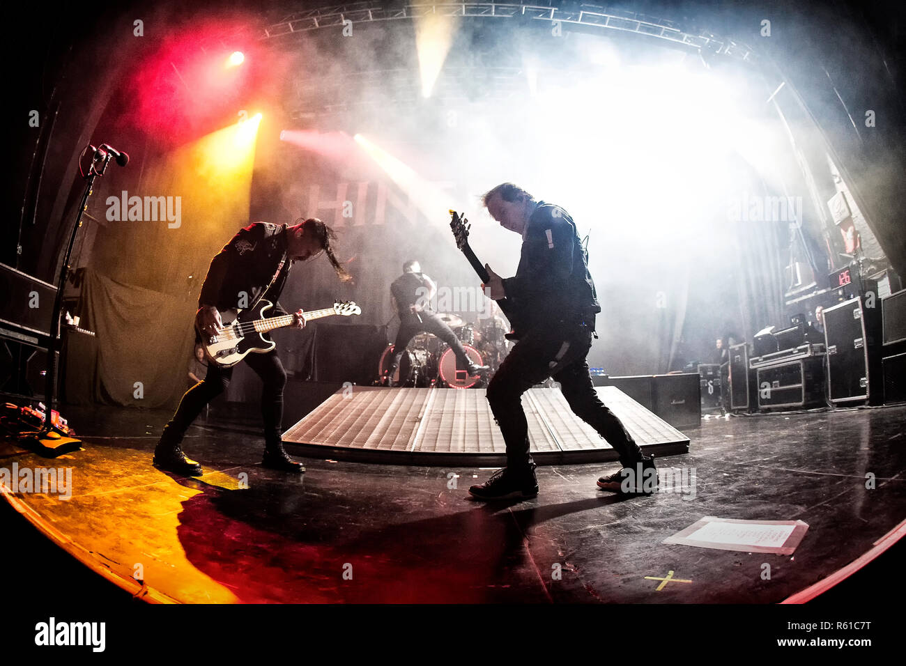 Norway, Oslo - November 30, 2018. The American hard rock band Shinedown ...