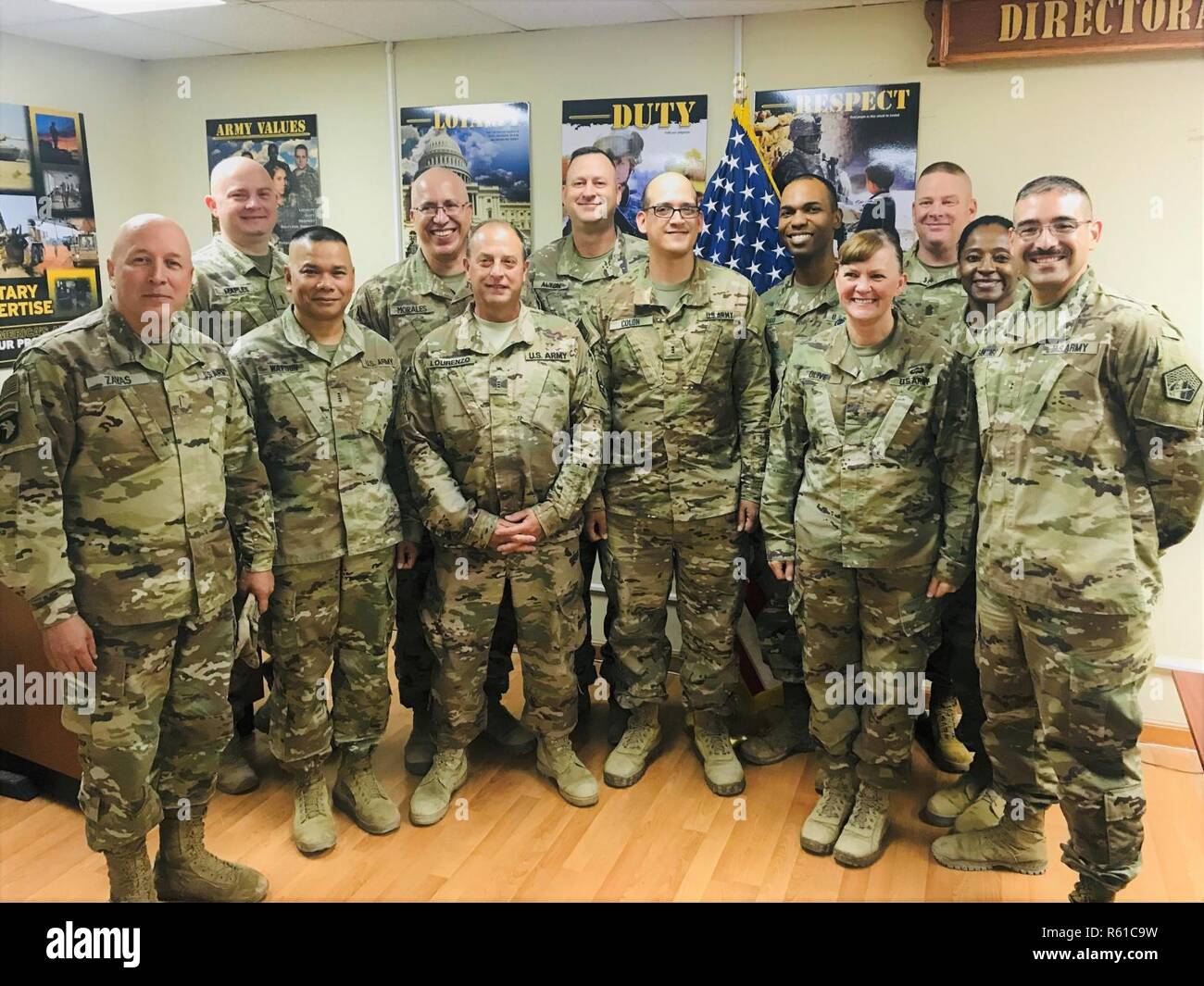 Brig. Gen. Nikki L. Griffin Olive, commander of the 335th Signal ...