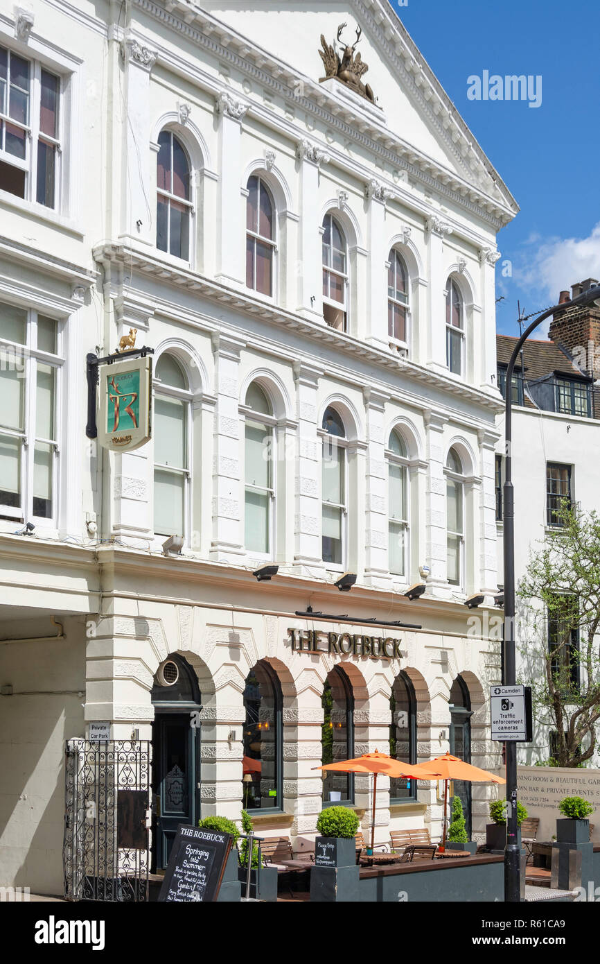 The Roebuck Hampstead Pub, Pond Street, Hampstead, London Borough of ...