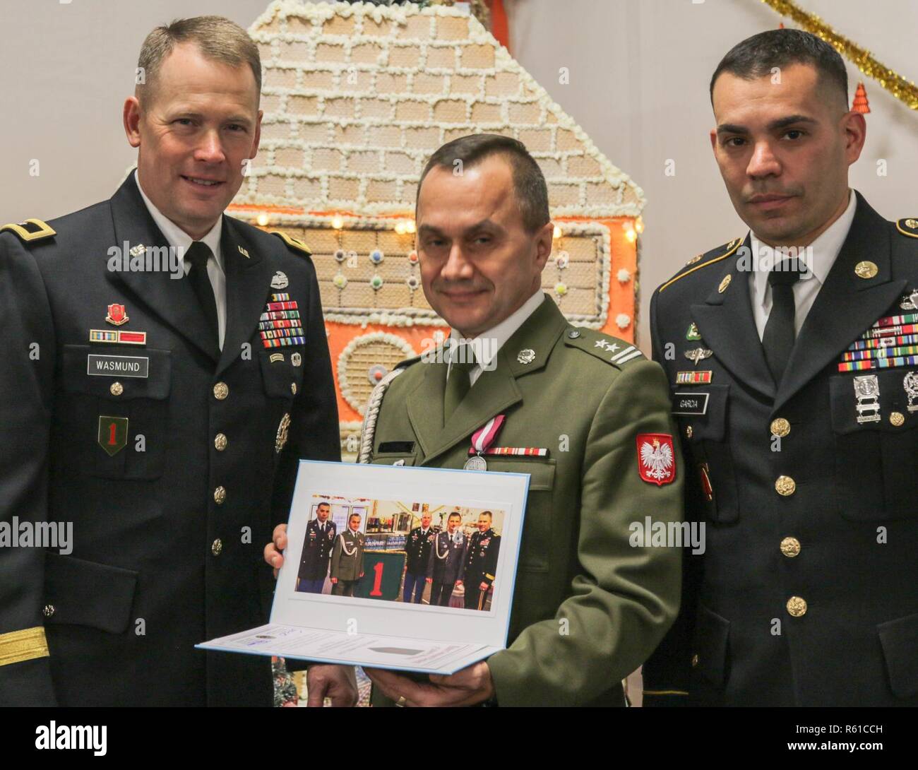 Brig. Gen. Todd R. Wasmund, 1st Infantry Division Atlantic Resolve Mission Command Element ...