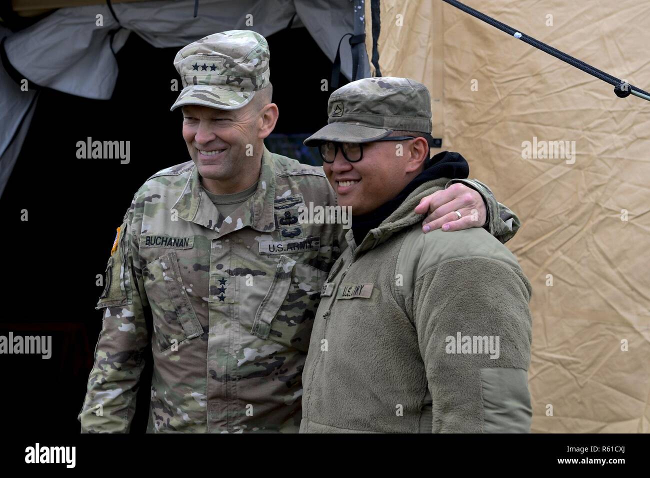 U.S. Army Lt. Gen. Jeffrey S. Buchanan, commander of U.S. Army North ...
