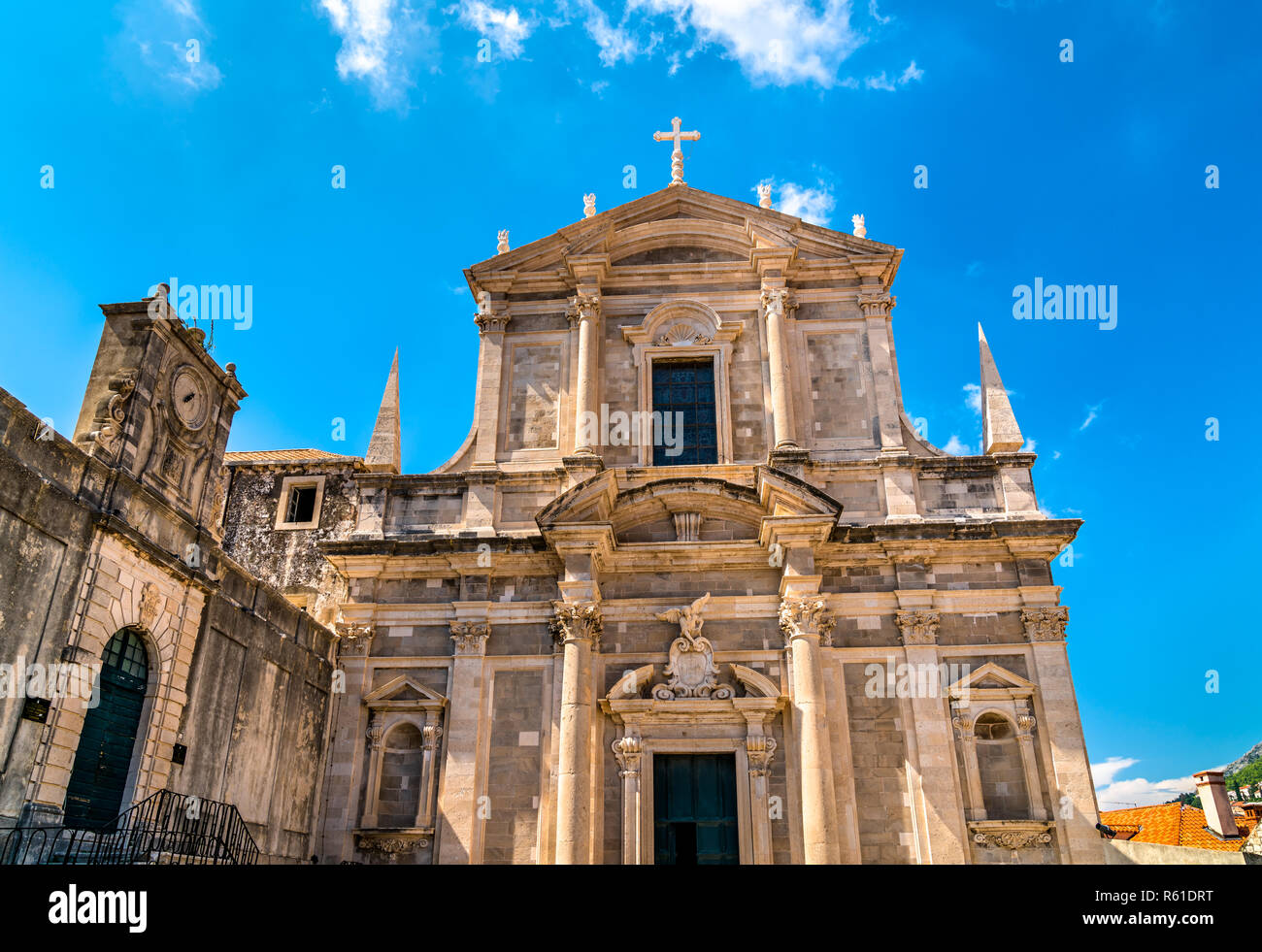 Church of St. Ignatius in Dubrovnik, Croatia Stock Photo - Alamy