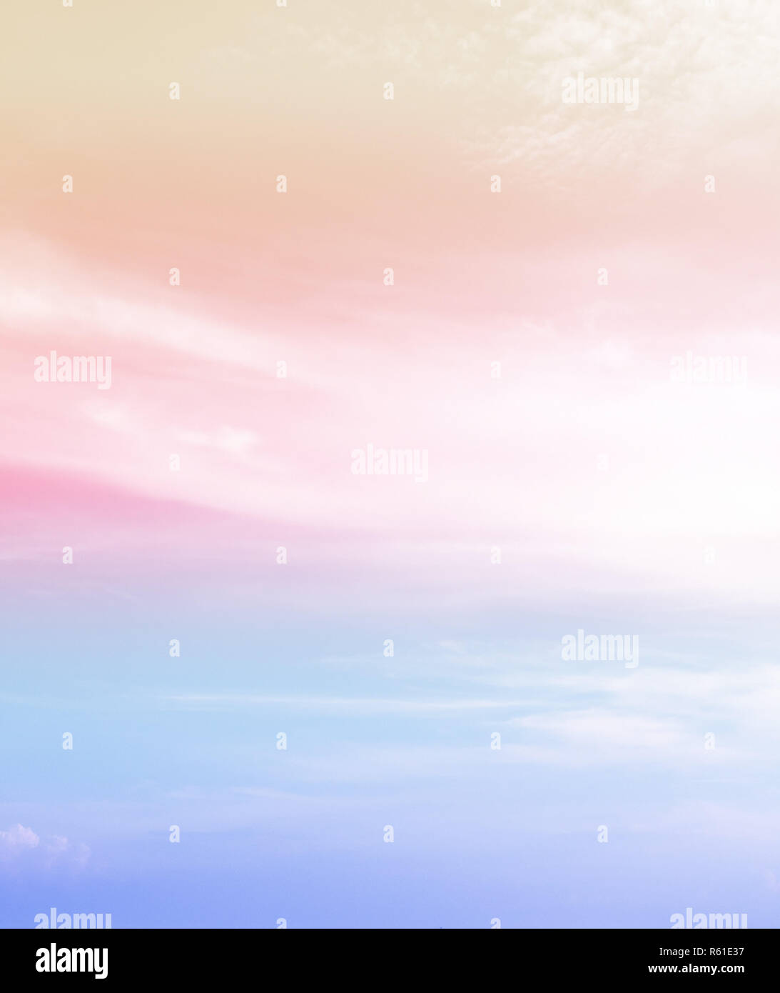 Sky and clouds vertical photo Stock Photo - Alamy