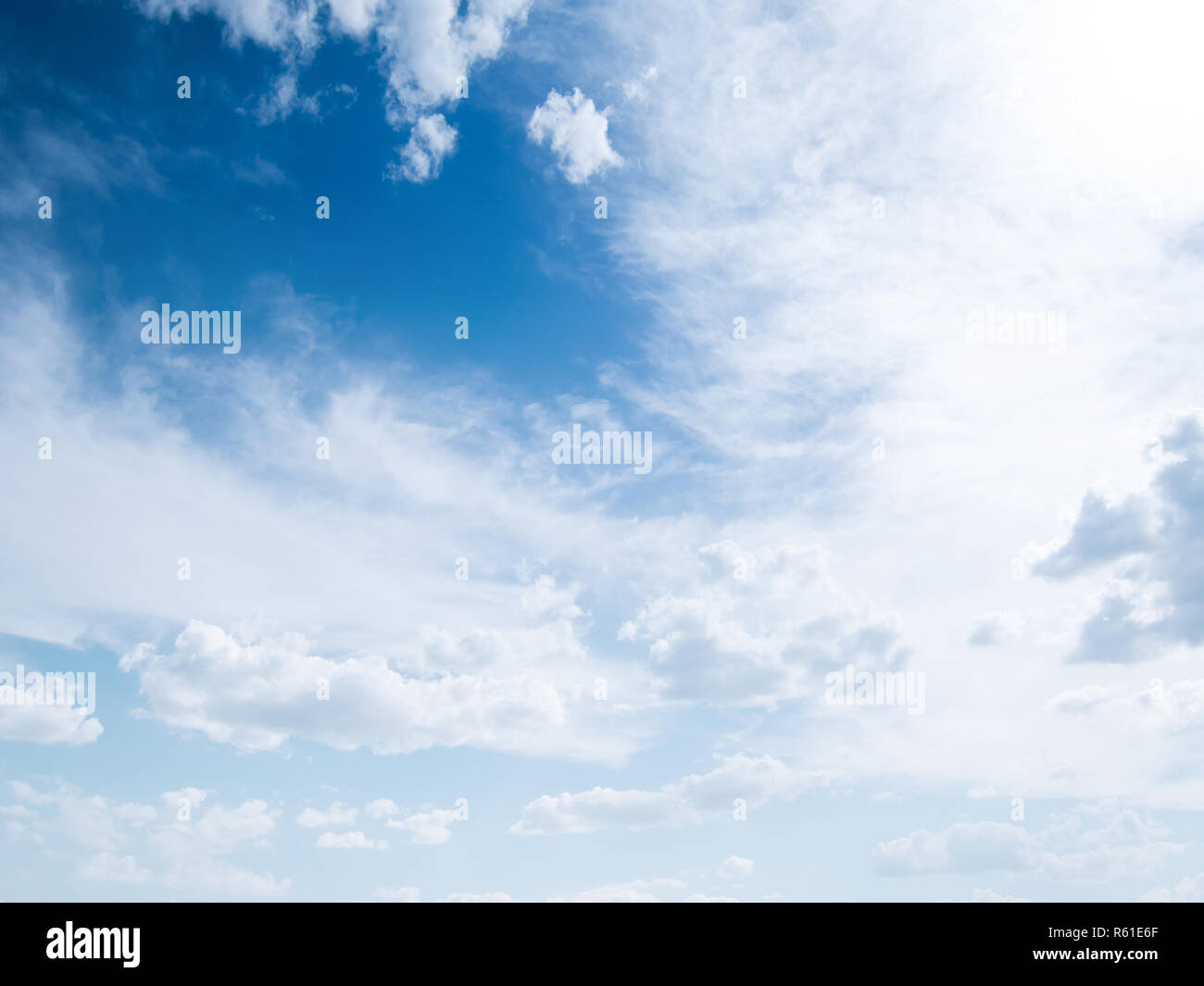 Sky atmosphere good weather Stock Photo - Alamy