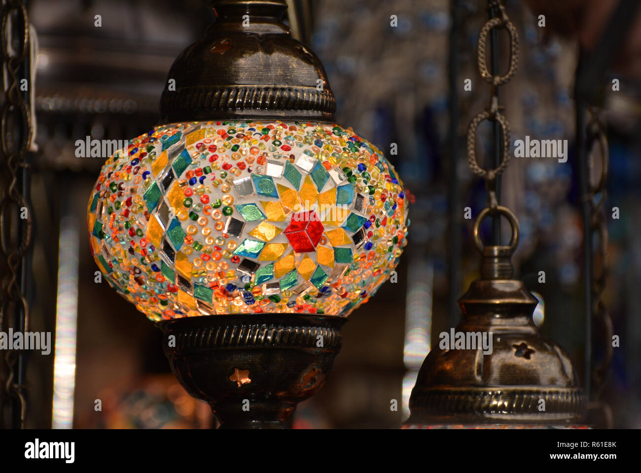 Arabian / Turkish Style Lanterns Stock Photo - Alamy