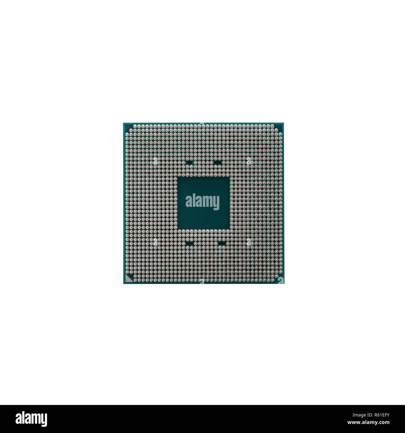 Computer processors CPU isolated on white Stock Photo - Alamy