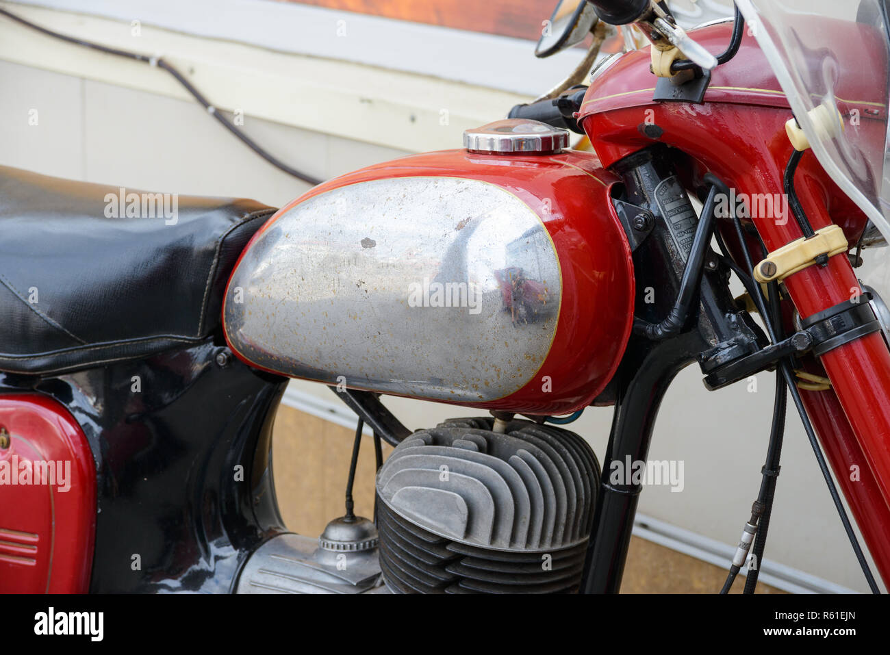 Old Rusty Motorcycle High Resolution Stock Photography and Images - Alamy