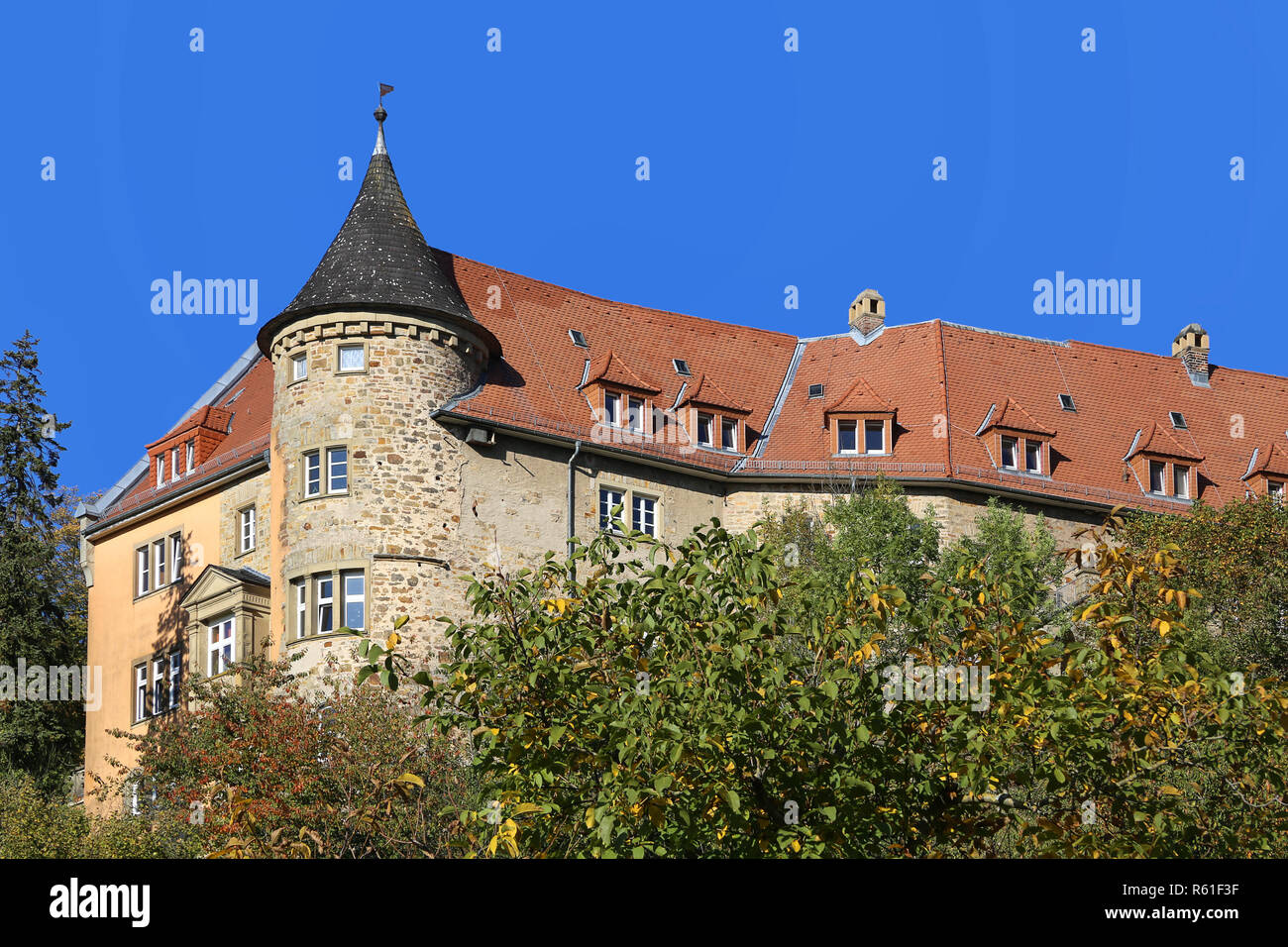 castle over rotenberg at rauenberg in kraichgau Stock Photo - Alamy
