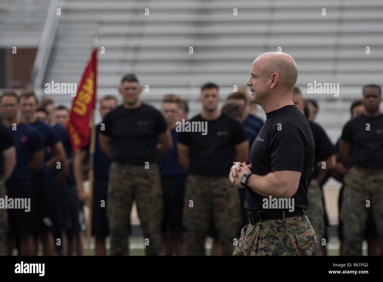 Recruiting Station Fort Worth's Commanding Officer, Maj. Robert F. May ...