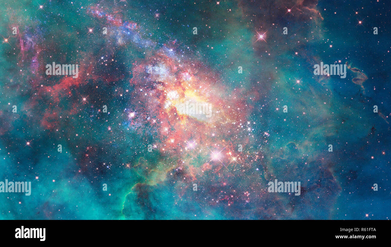Glowing spiral galaxy. Darkness light. Elements of this Image furnished ...