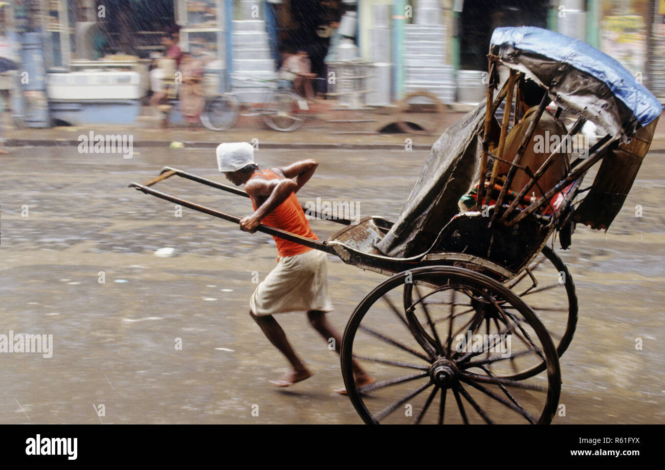 Rickshaw Puller High Resolution Stock Photography and Images - Alamy