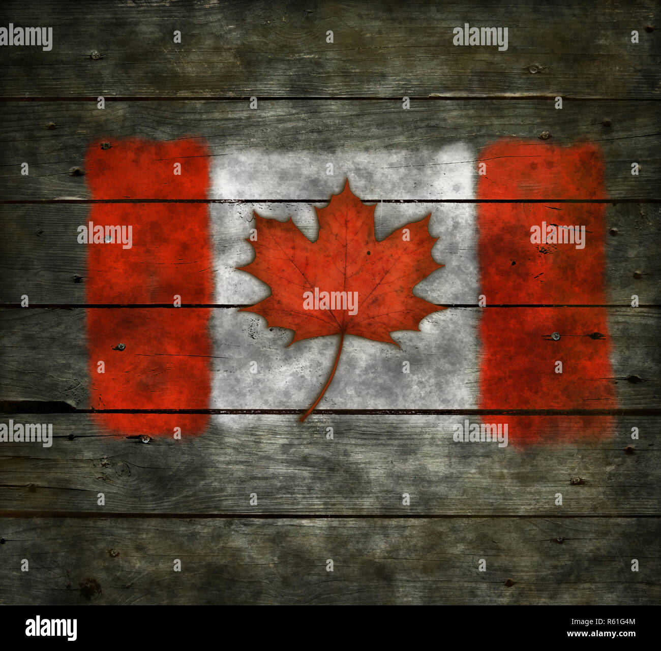 Maple flag banners hi-res stock photography and images - Alamy