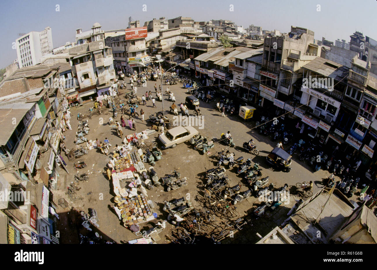 Old Manek Chowk at Ahmedabad, Gujarat, India Stock Photo - Alamy