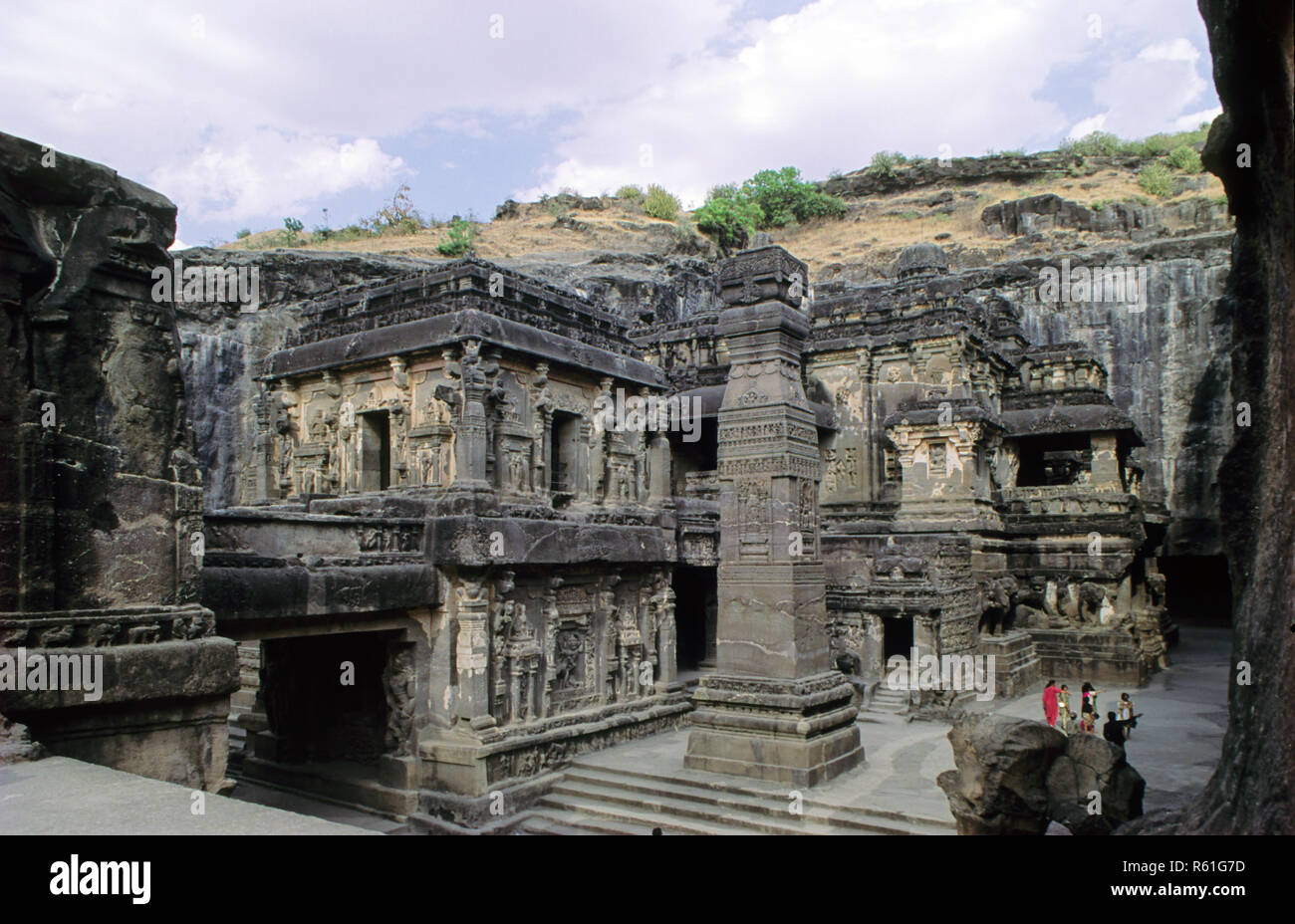 Kailash Temple, Ellora, Aurangabad, Maharashtra, India Stock Photo - Alamy