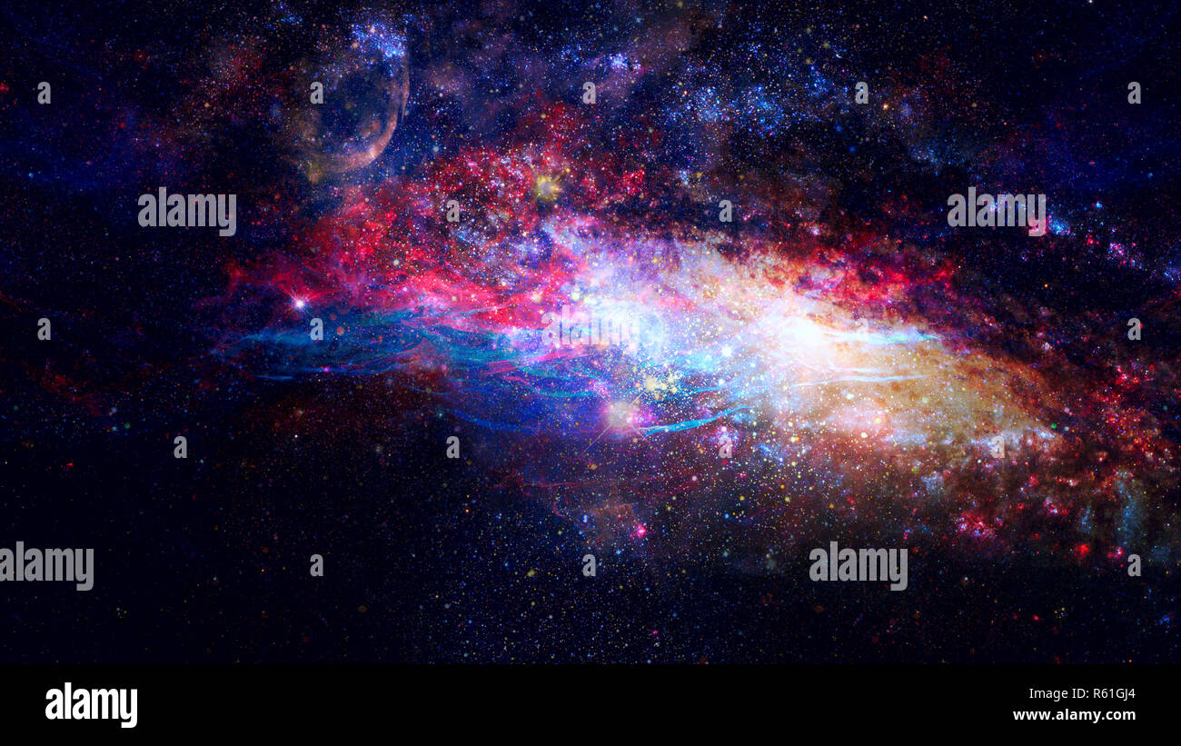 Image of the nebula in deep space. Night sky. Elements of this image ...