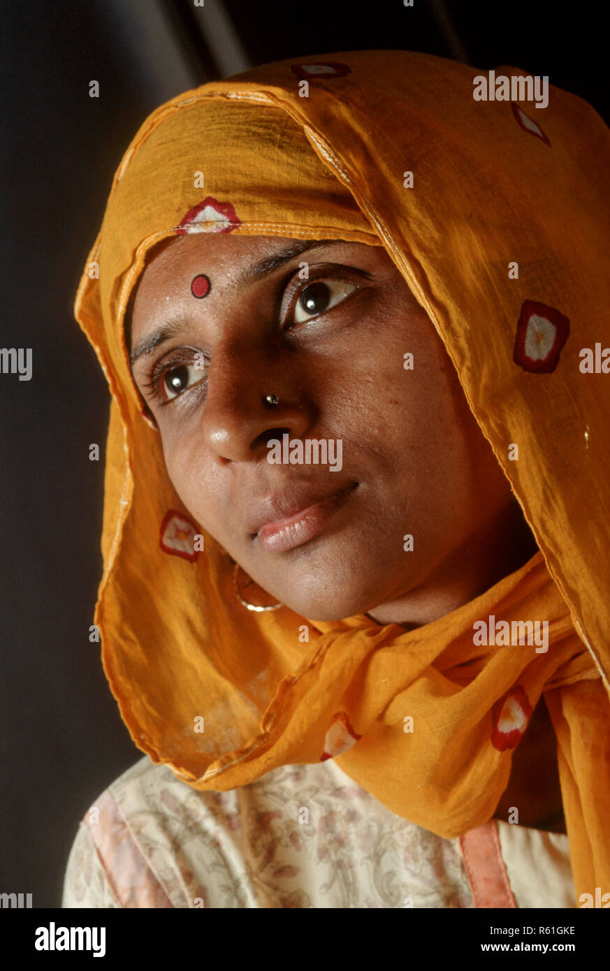 Indian women head covered wife of Anil Dave photographer MR#767 Stock ...