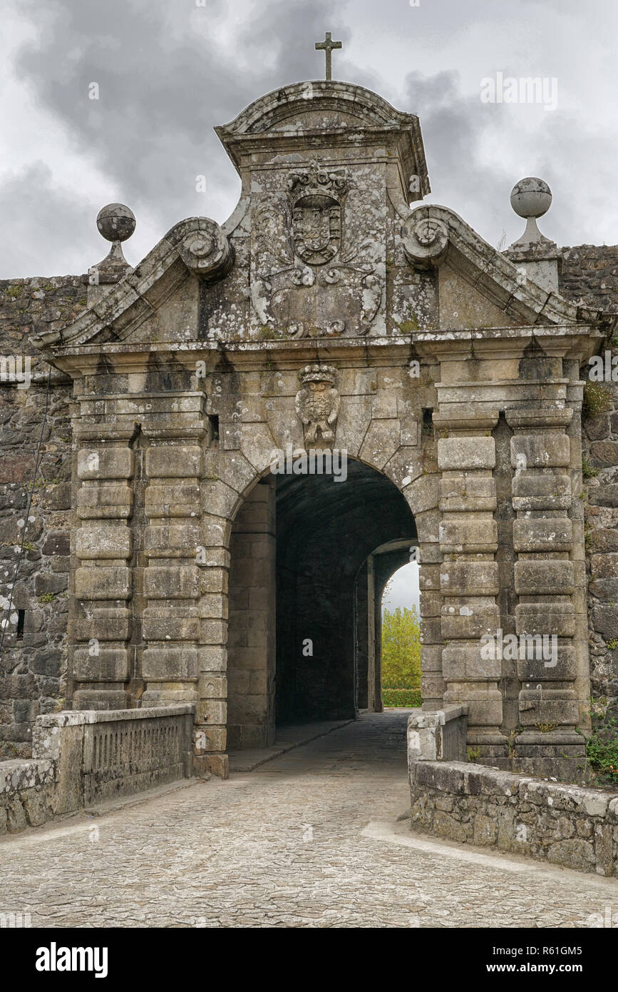 fortress of valenca do minho,portugal,europe Stock Photo - Alamy