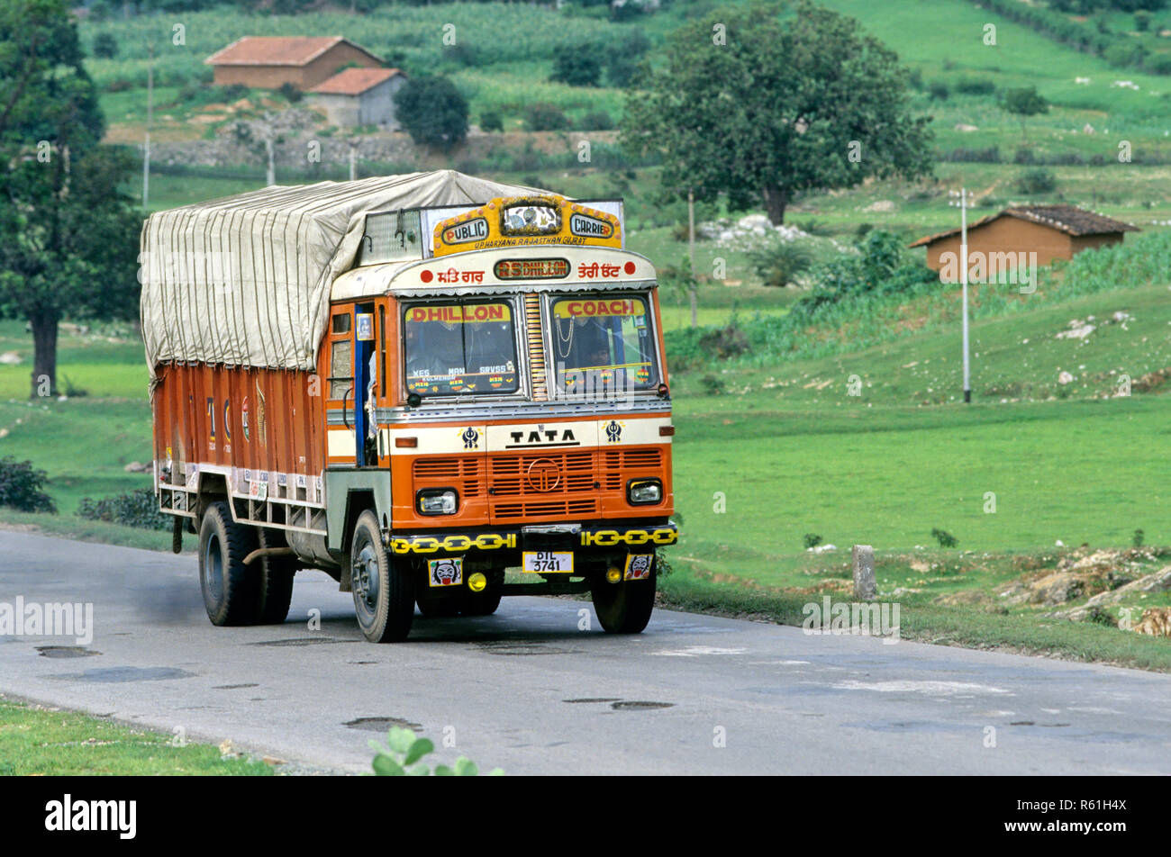 Trucks, Dungerpur, Rajasthan, India Stock Photo - Alamy