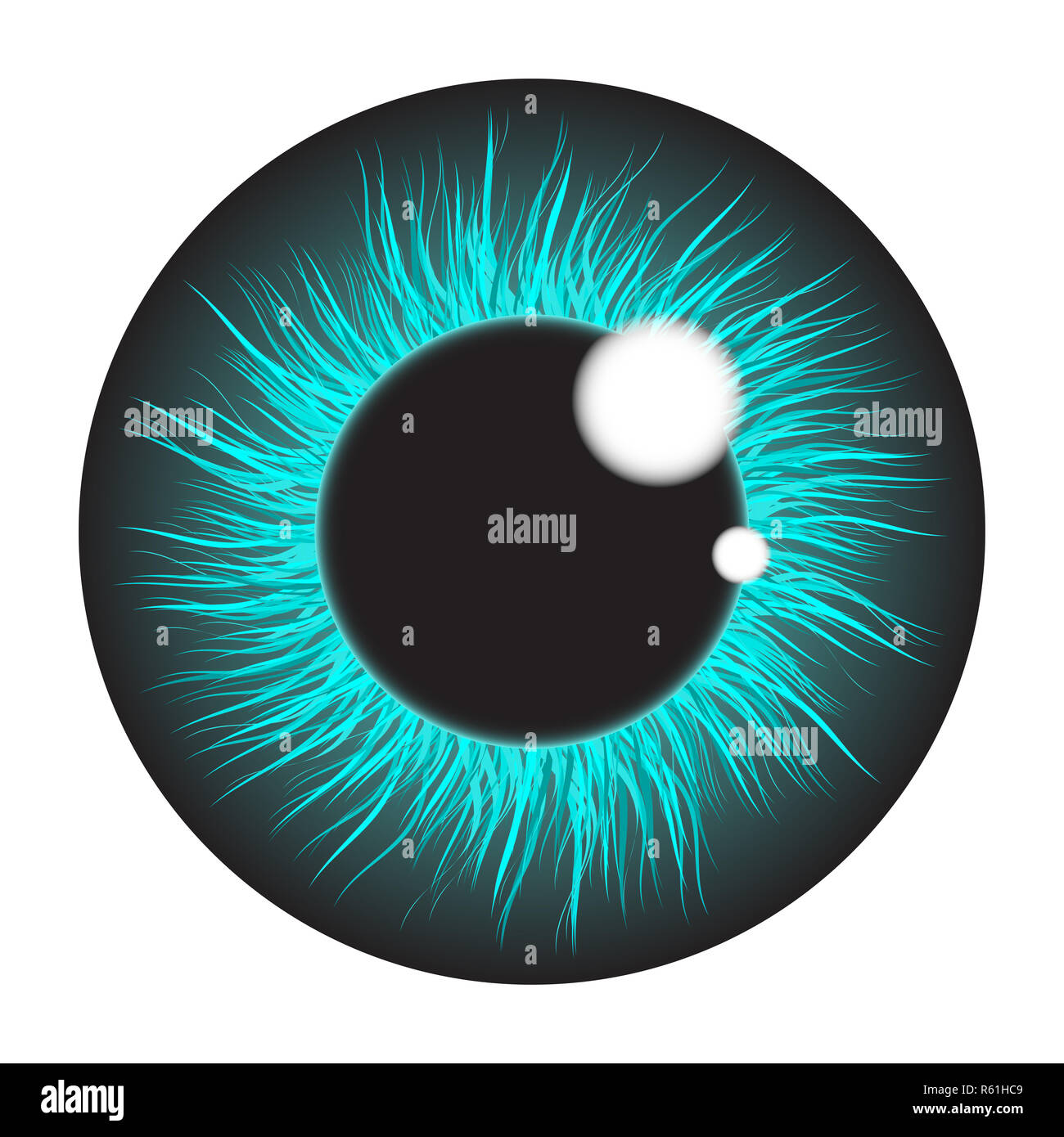 Realistic Blue Eye Texture