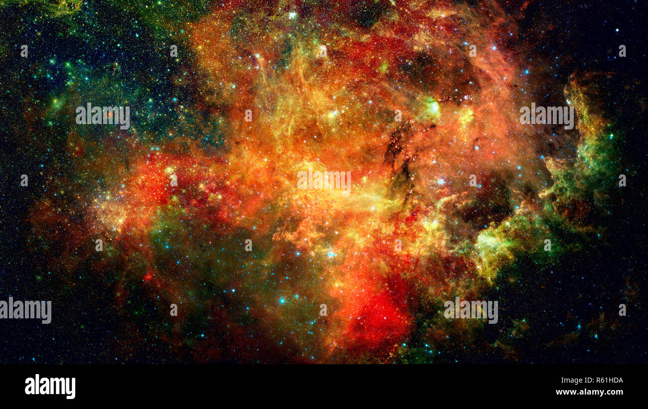 Nebula in space. Cosmic background. Elements of this image furnished by ...