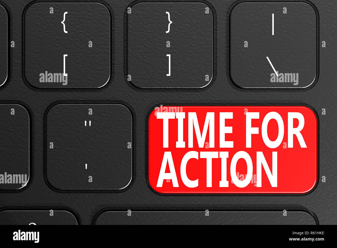 Time For Action Stock Photo - Alamy