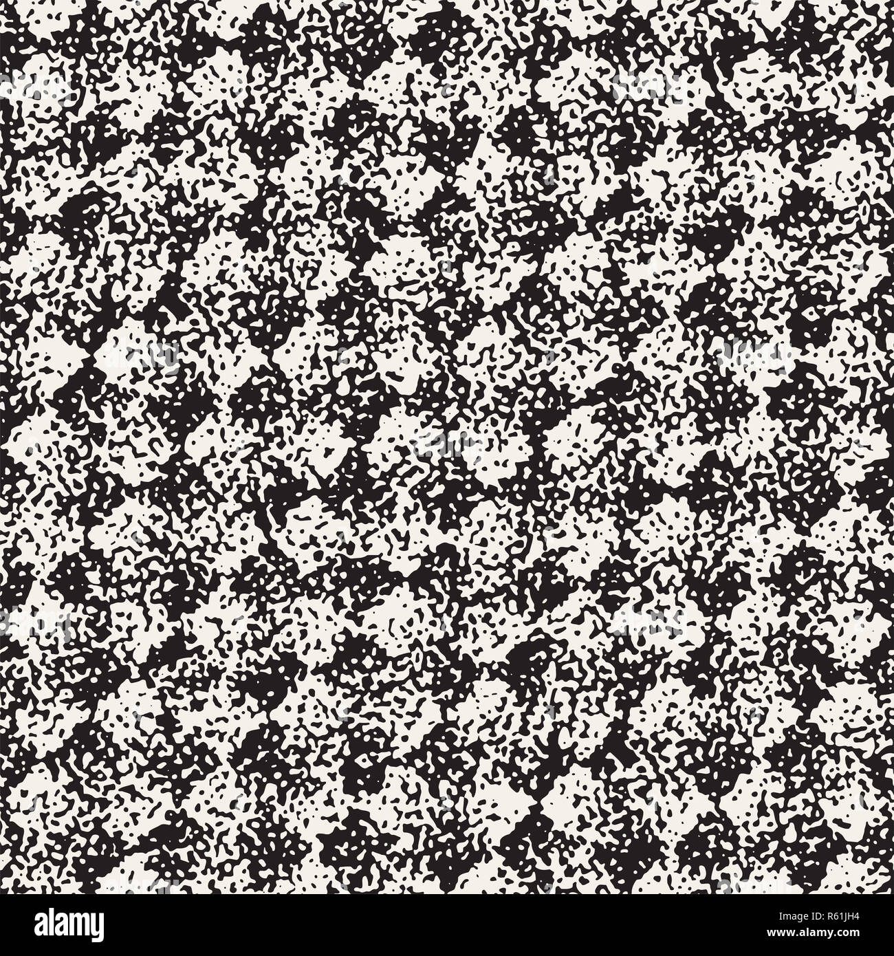 Abstract noisy textured geometric shapes background. Vector seamless ...