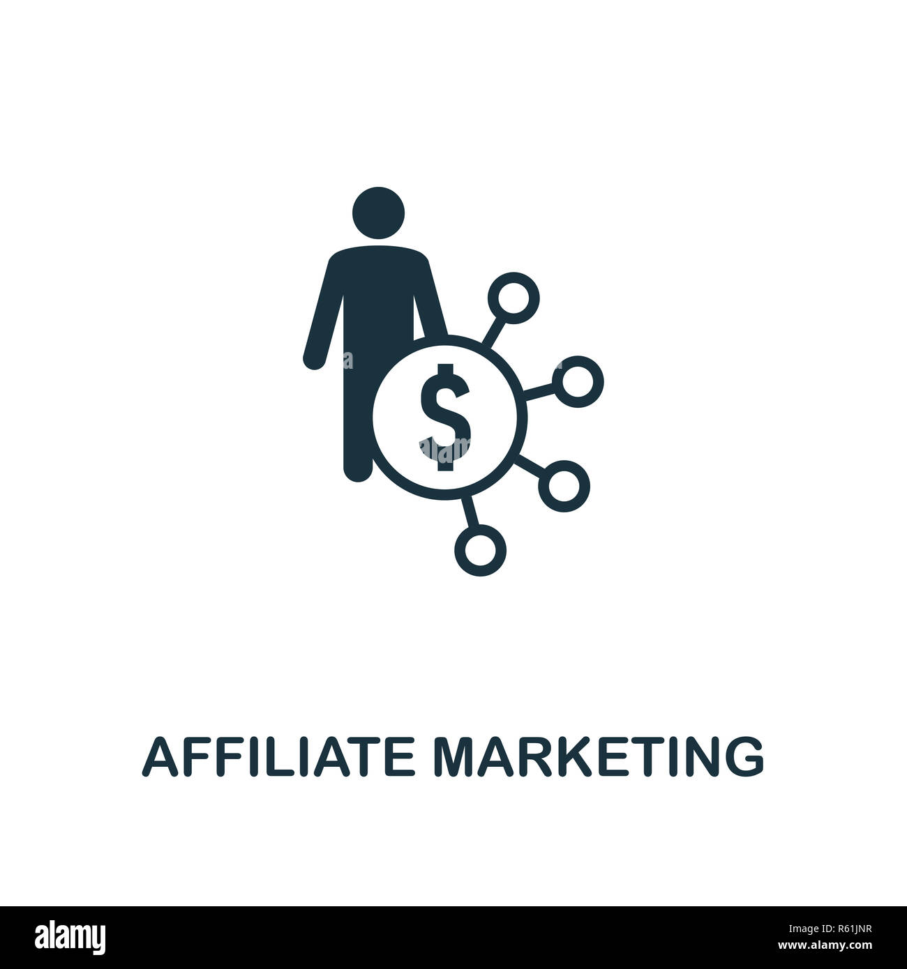 Affiliate Marketing icon. Premium style design from advertising ...