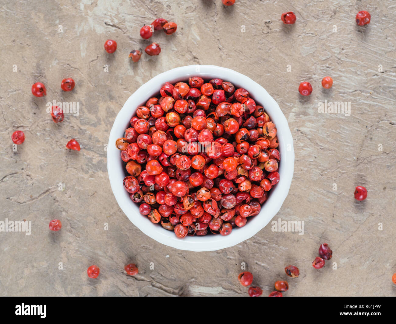 dried pink peppercorn Stock Photo - Alamy
