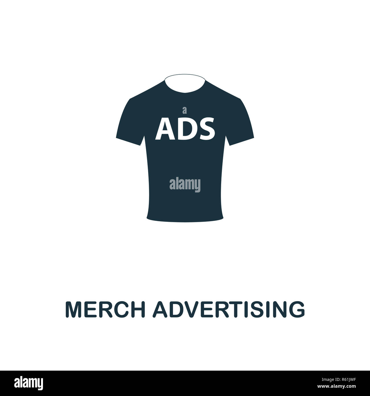 Merch Advertising icon. Premium style design from advertising ...