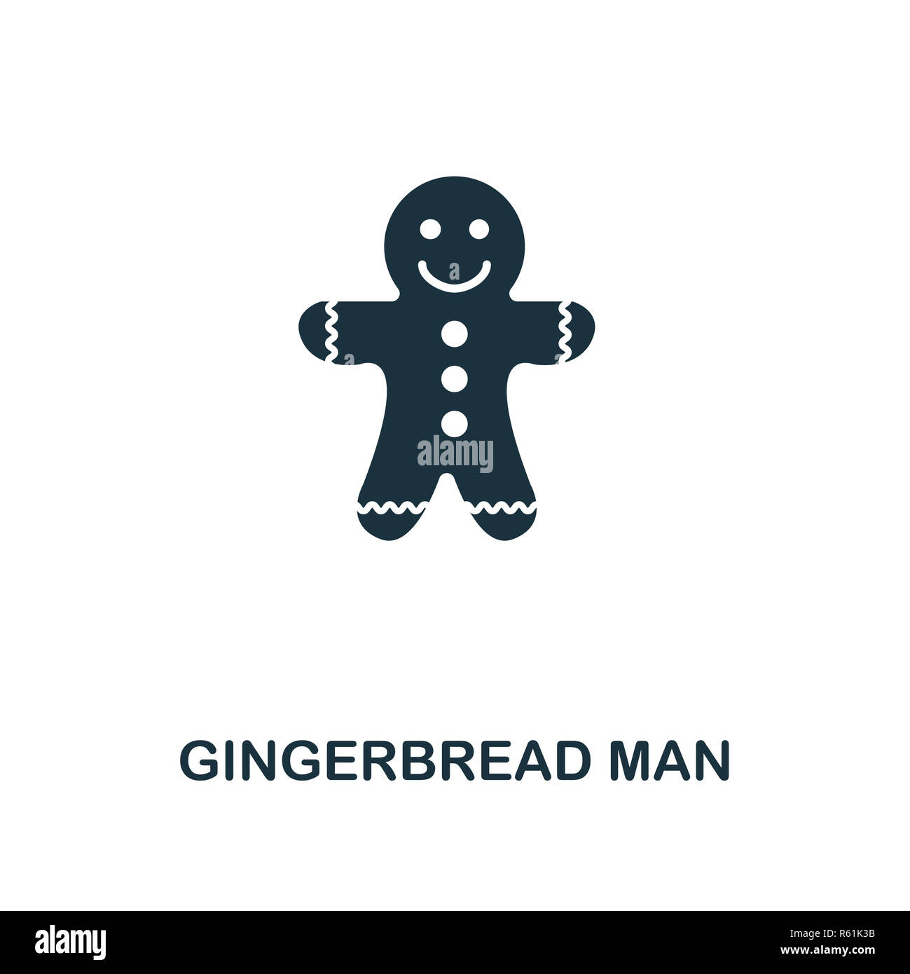 Gingerbread Man icon. Premium style design from christmas collection ...
