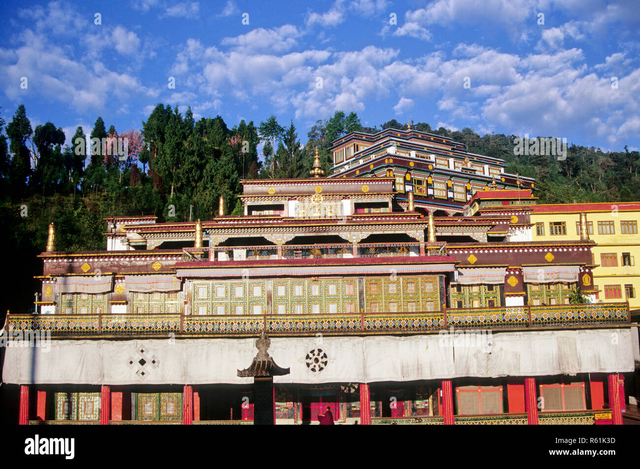 Rumtek Monastery, Sikkim, India Stock Photo - Alamy
