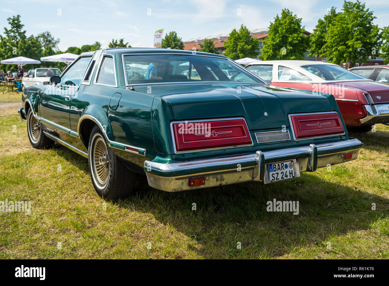 PAAREN IM GLIEN, GERMANY - MAY 19, 2018: Personal luxury car Ford ...