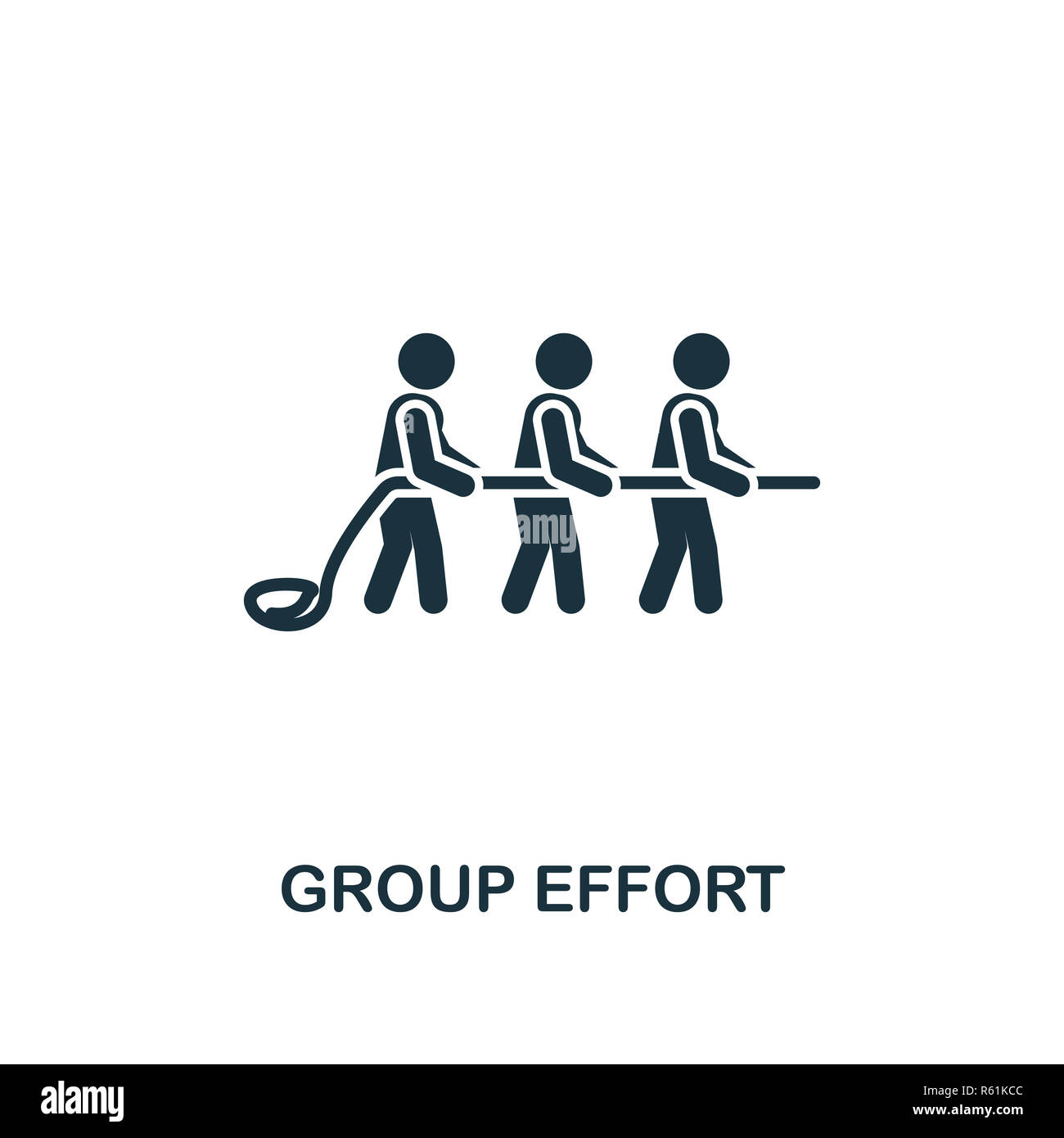 Group Effort icon. Premium style design from teamwork icon collection ...