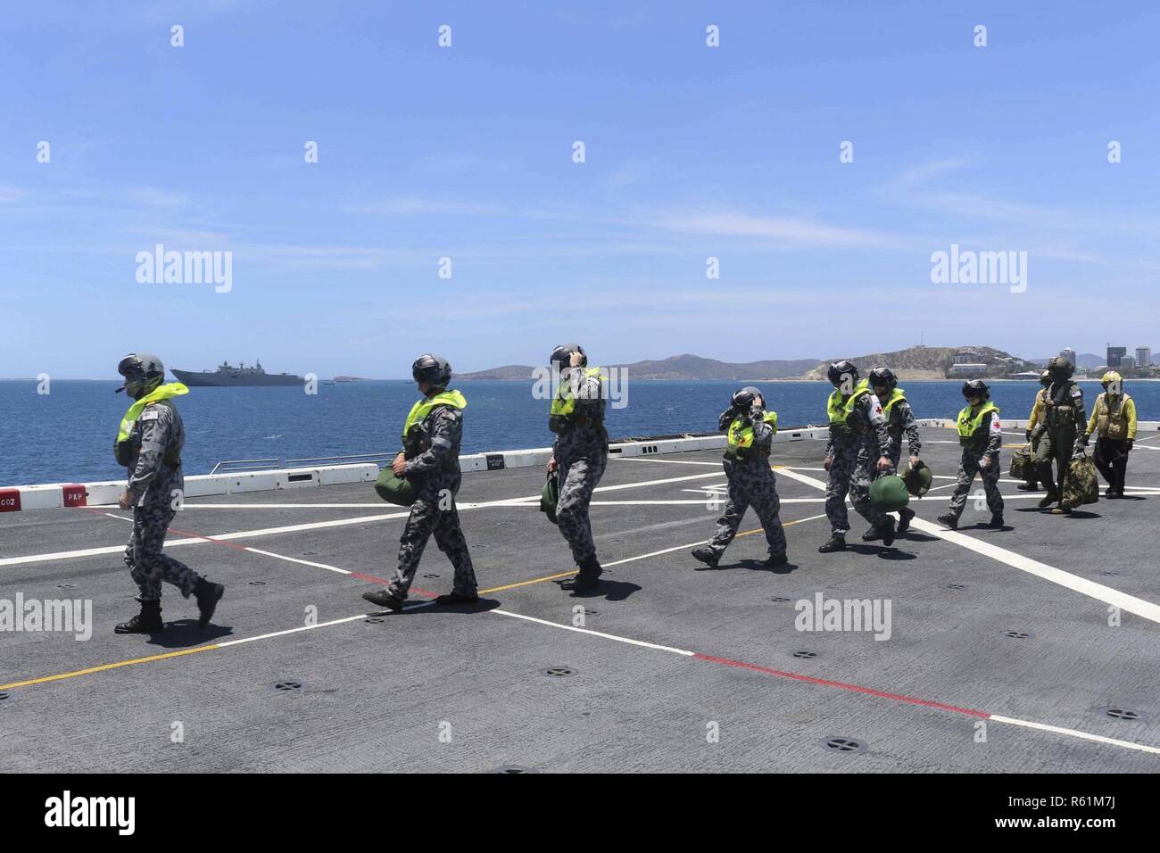 PORT MORESBY, Papua New Guinea (Nov. 16, 2018) Members of the Royal ...