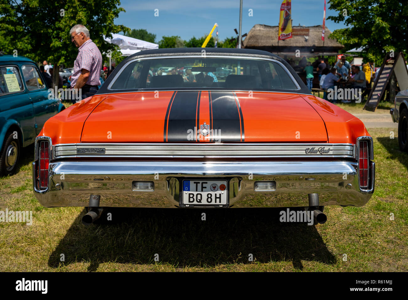 PAAREN IM GLIEN, GERMANY - MAY 19, 2018: Personal luxury car Chevrolet ...