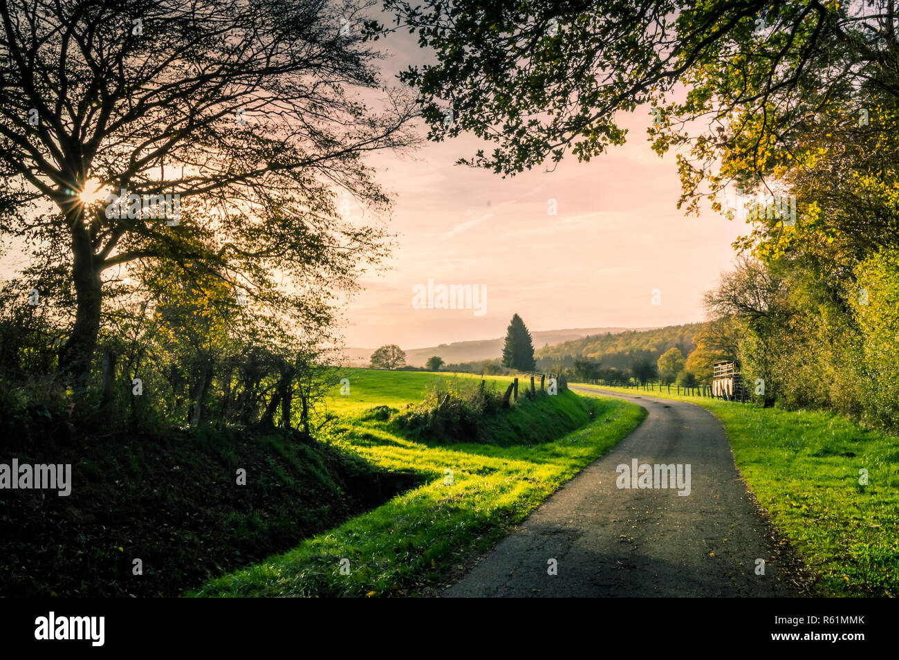 Landscape of the Gaume Stock Photo - Alamy