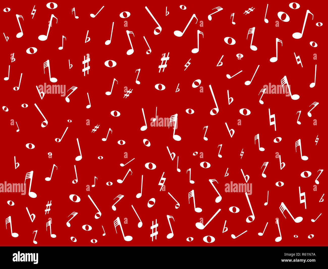 Music Notation Background Stock Photo - Alamy