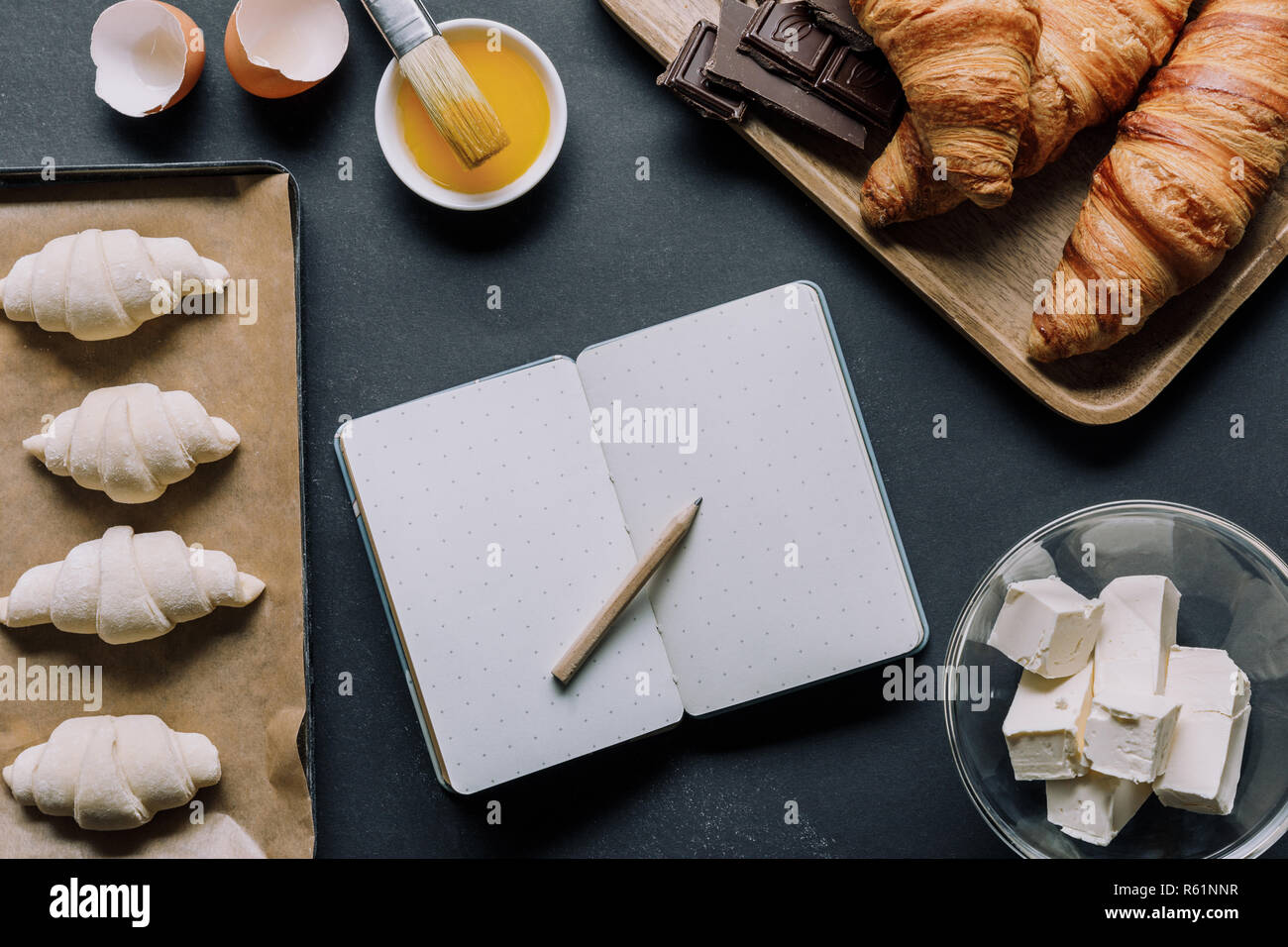 Dough blank hi-res stock photography and images - Alamy