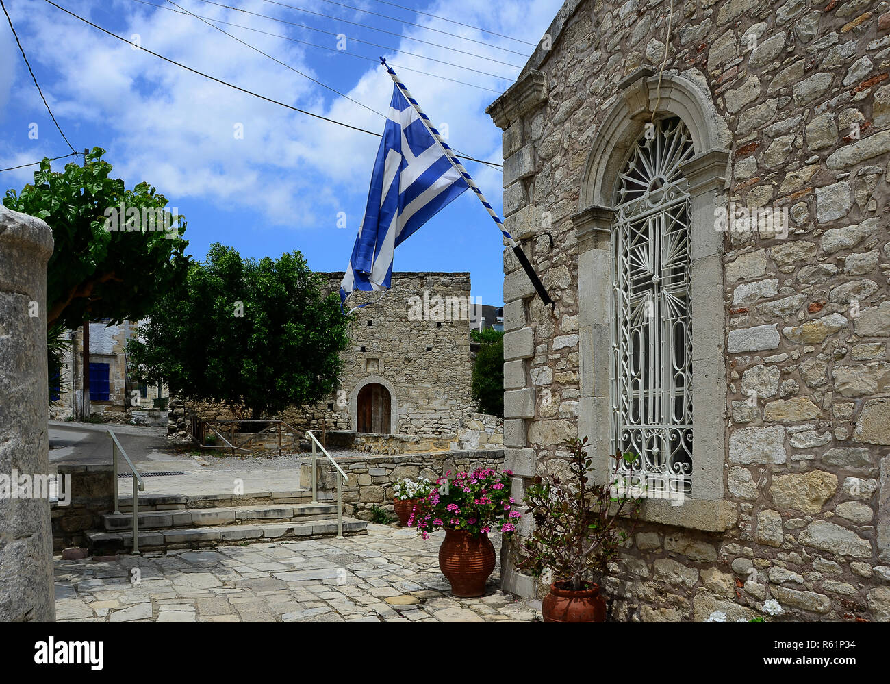 church on crete Stock Photo - Alamy
