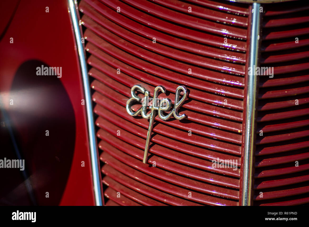 PAAREN IM GLIEN, GERMANY - MAY 19, 2018: Emblem of a small family car ...