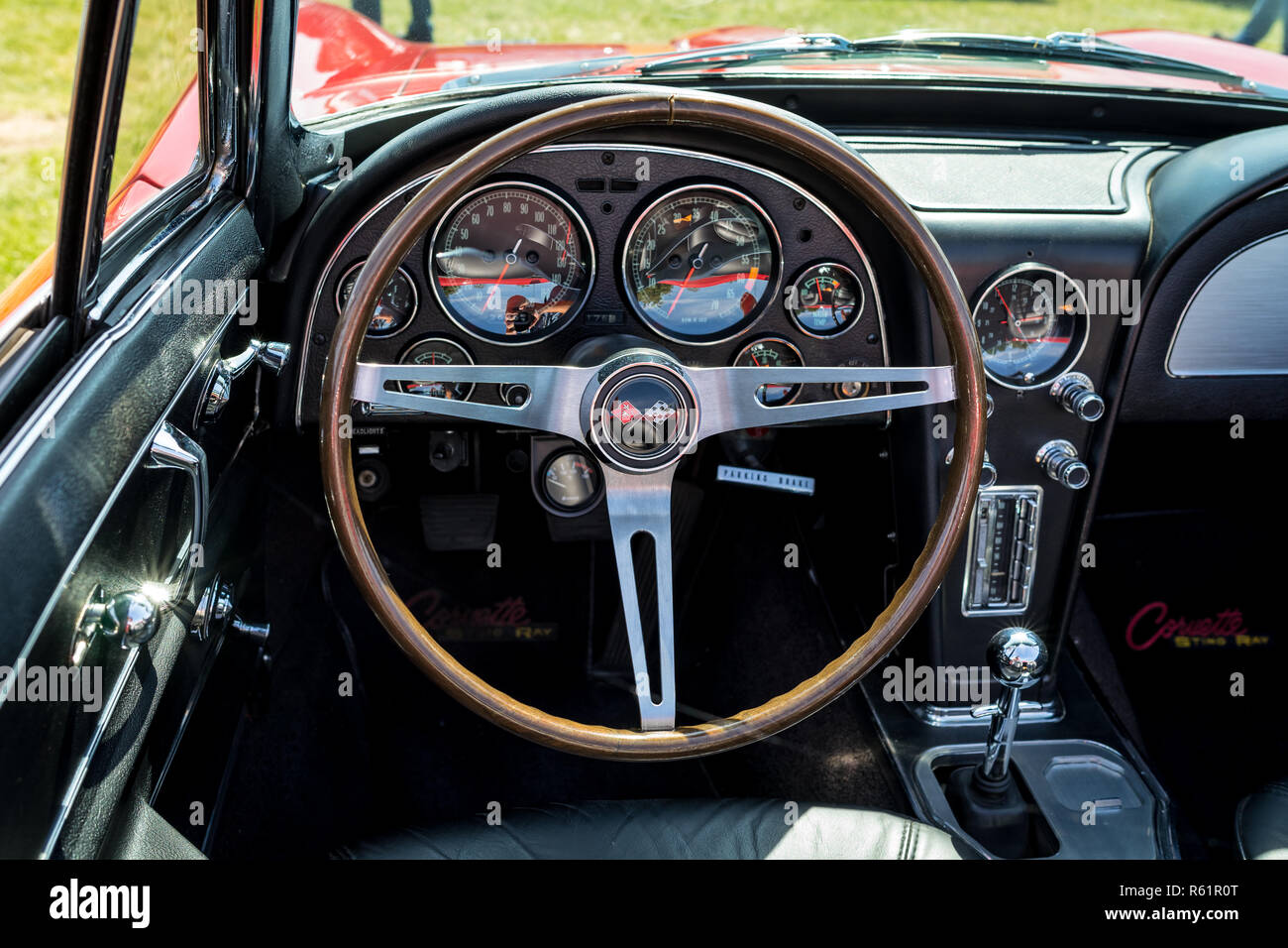 Chevy car interior hi-res stock photography and images - Alamy