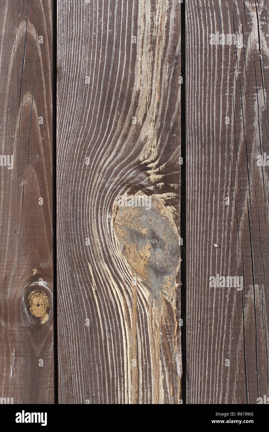 Old wooden fence background. The brown wood texture with natural ...