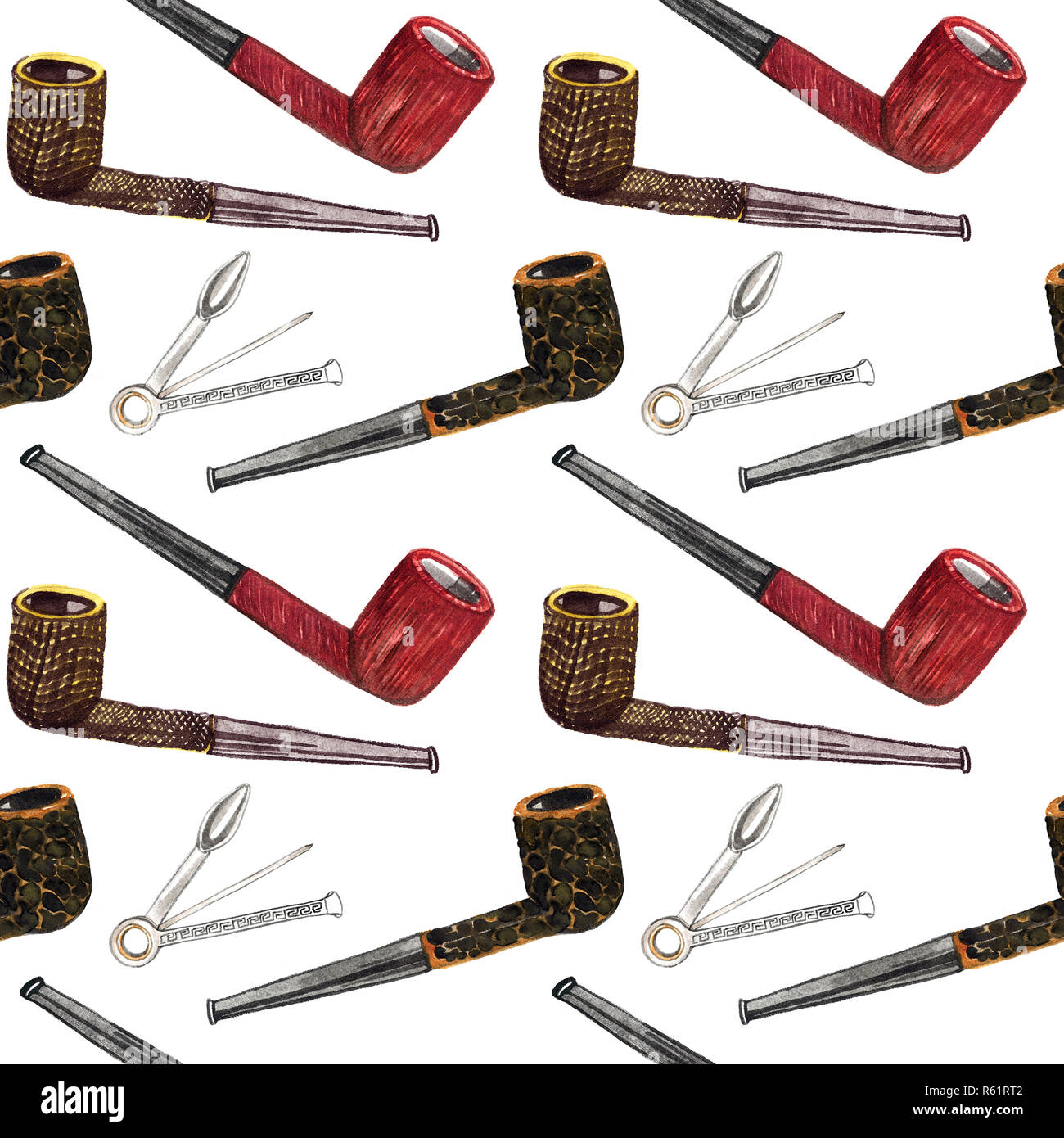 Types of smoking pipes hi-res stock photography and images - Alamy
