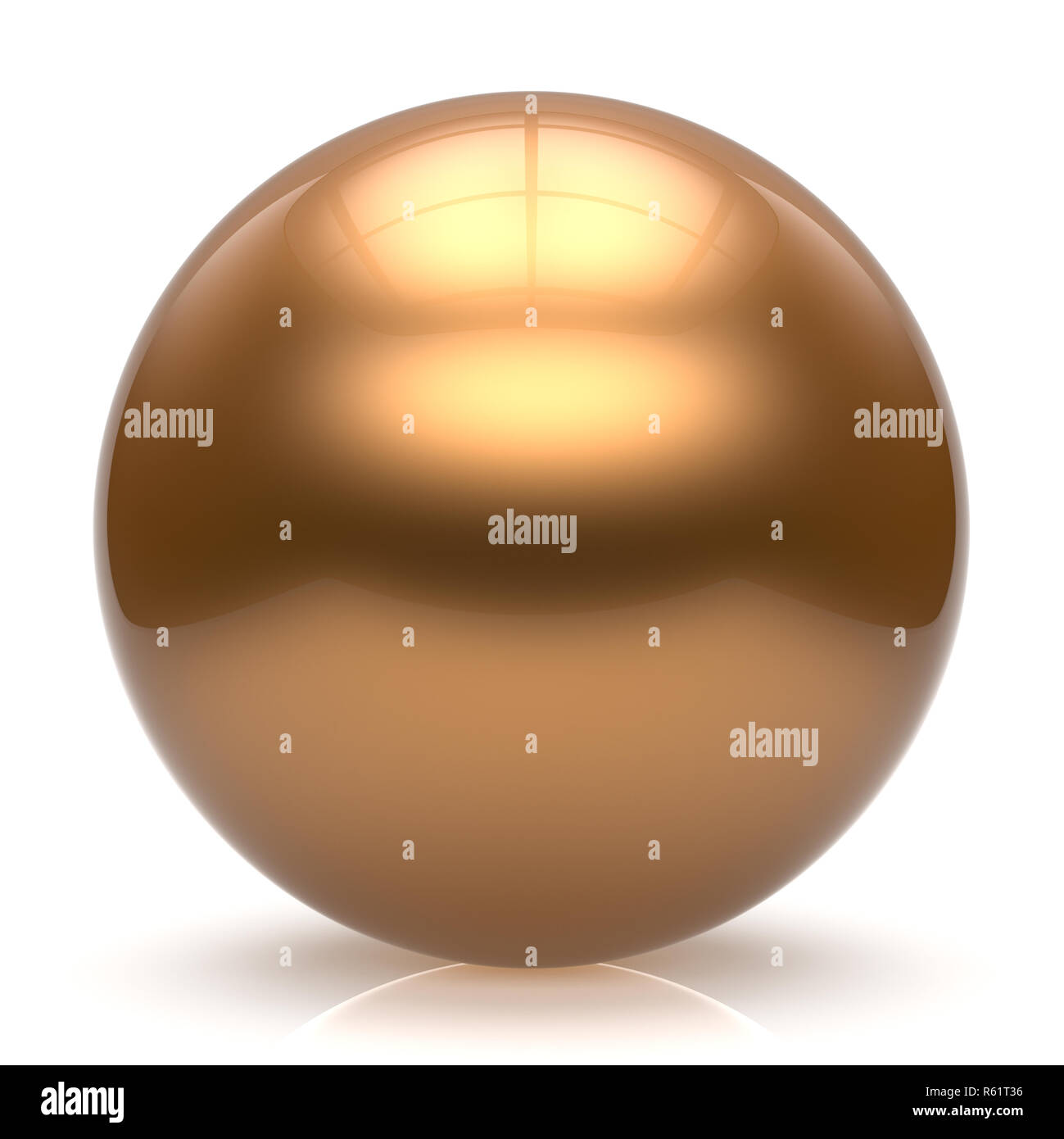 Sphere button ball gold round basic circle geometric shape solid figure ...