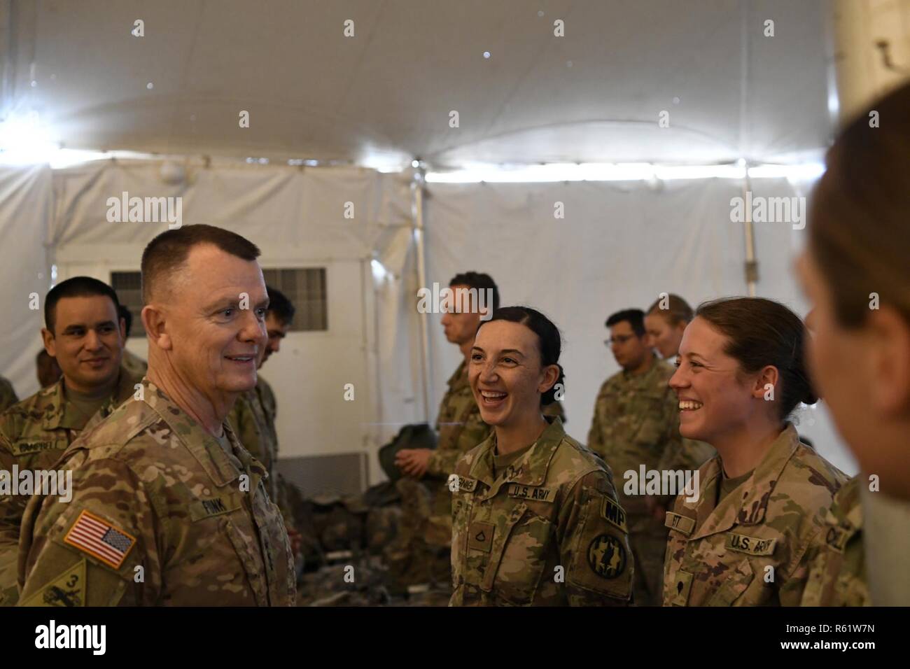 U.S. Army Commanding General of III Armored Corps, Lt. Gen. Paul E ...
