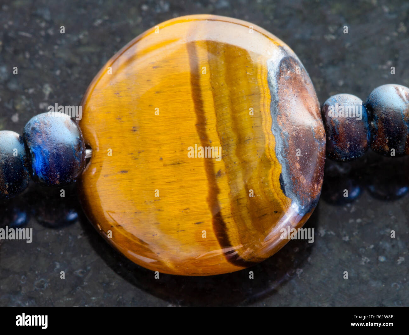 Tiger's eye bead hi-res stock photography and images - Alamy