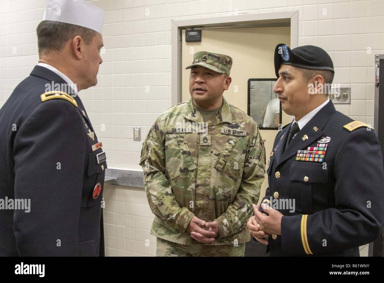 Maj. Gen. Willard Burleson, 7th Infantry Division Commanding General ...