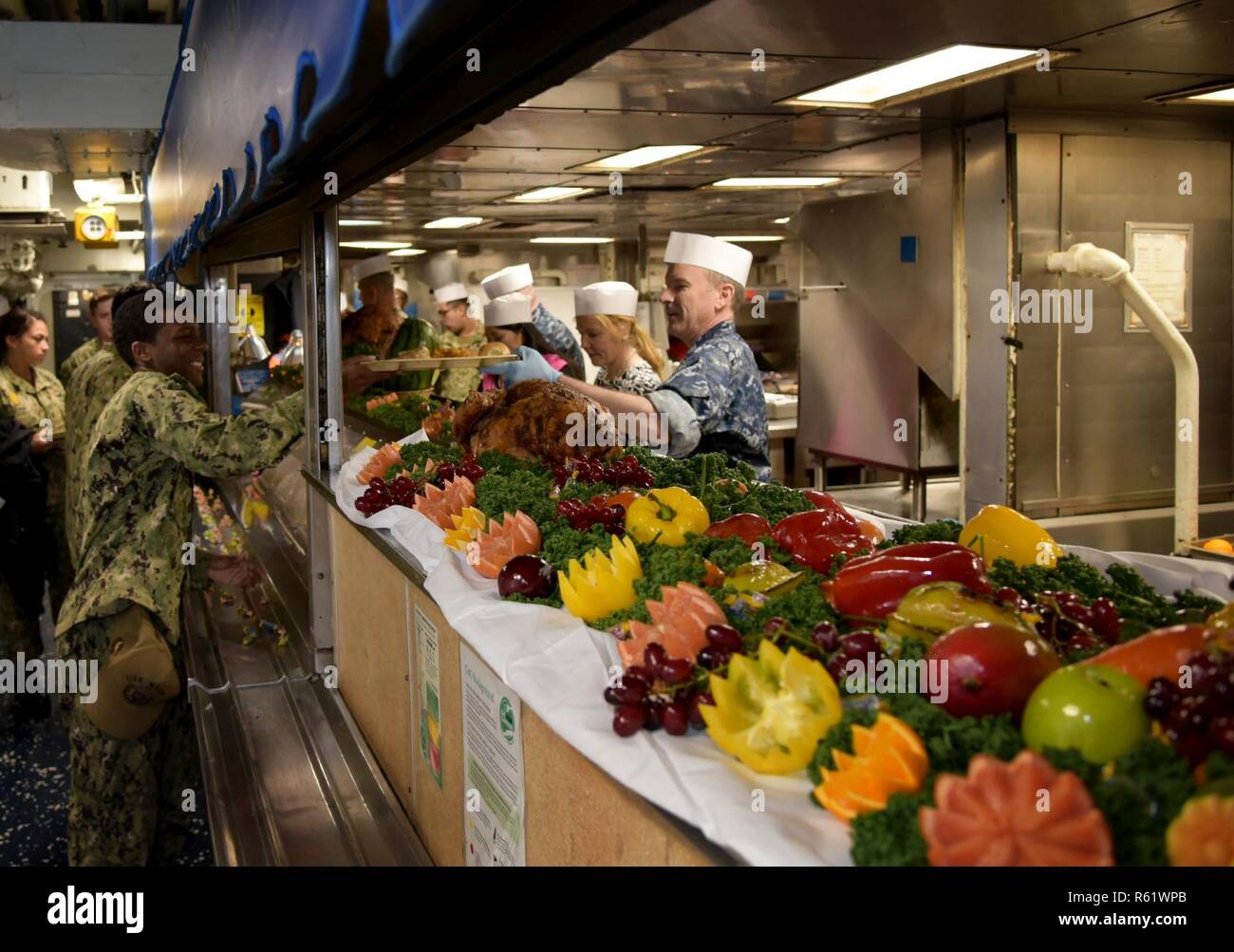 SASEBO, Japan (Nov. 22, 2018) - Capt. Colby Howard (right), commanding ...